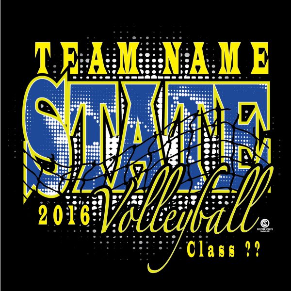 Volleyball T-Shirt Designs — Custom Sports