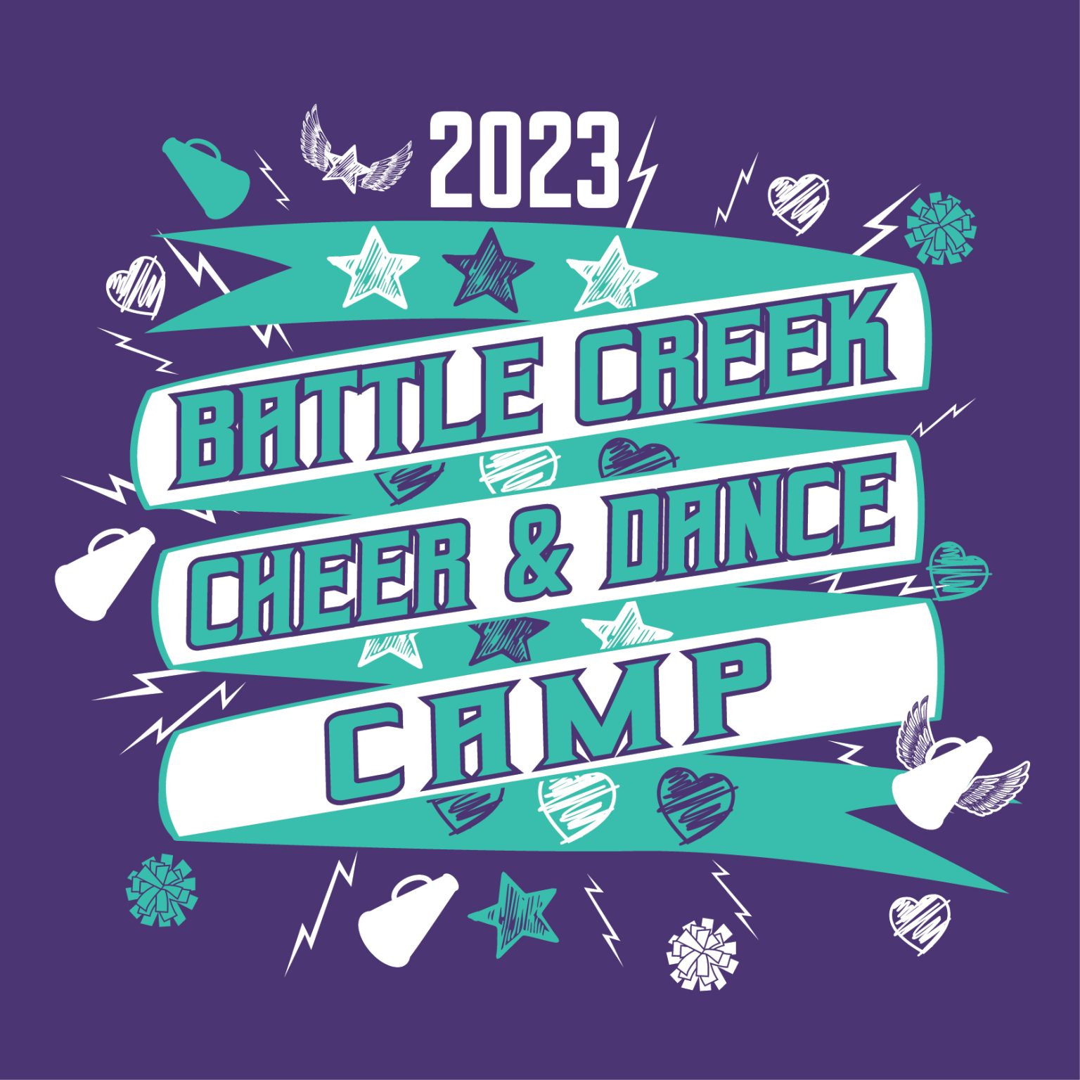 Cheerleading T-Shirt Designs — Custom Sports